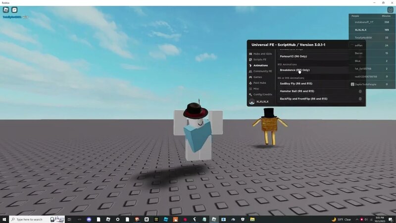 [NEW] Universal FE Script, Dance R6, ECT, Roblox Scripts [Pastebin 2023 ...