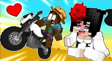 Skelly-Girl Sneaks Into Steve's Bed... (Minecraft Anime)