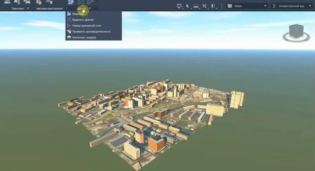 Обзор Autodesk Infraworks 2021: Интерфейс. Создаем модель города ...