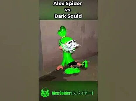 Splatoon Gmod: Dark Squid Vs Alex Spider (Green) #shorts - Смотреть ...