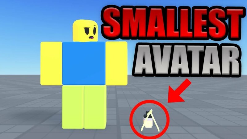 New Small Glitched Tiny Roblox Avatar 🫢(How To Smallest Roblox Avatar ...