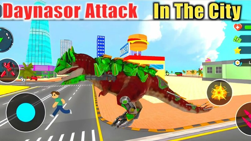 Daynasor Attack In The City | Mach Robot Gameplay. - Смотреть онлайн в ...