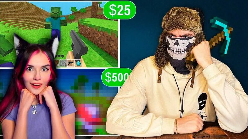 Я Заказал клон Майнкрафта за 25$, 50$ и 100$ и Вот что получил... King ...