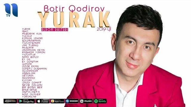 Botir Qodirov - "Yurak" nomli albom dasturi 2019 - Смотреть онлайн в ...