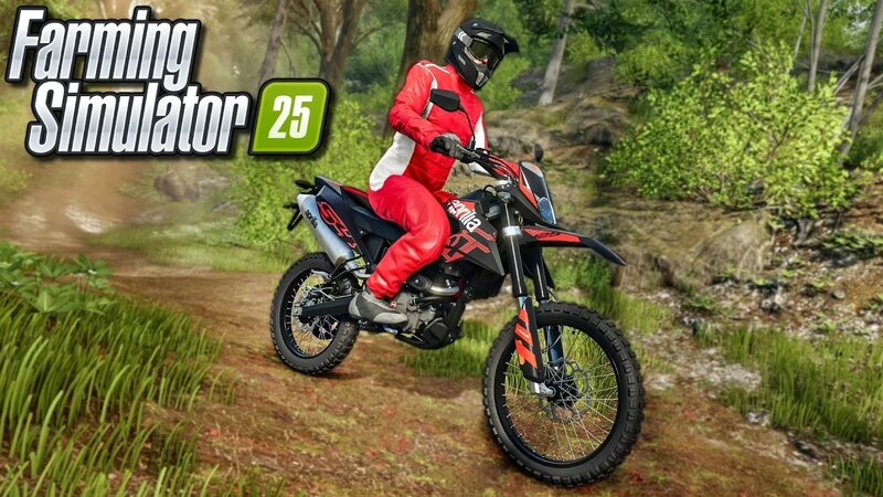 FS25 New Equipment - Dirt Bike, Ape50, Case, NH, & Claas! | Farming ...