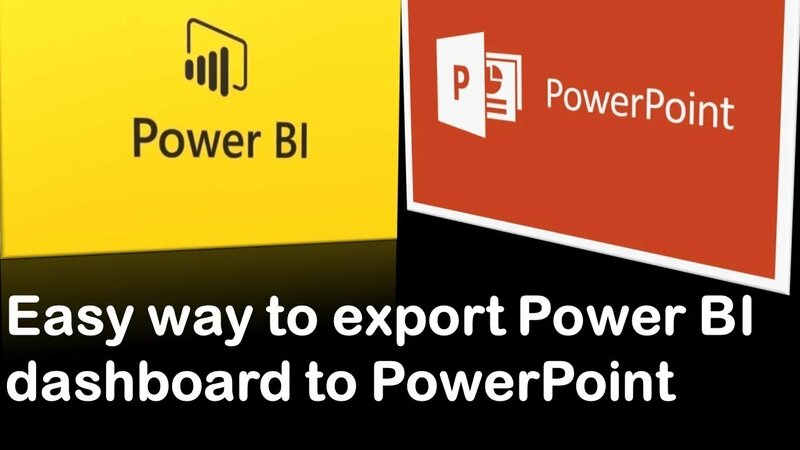 Easy way to export Power BI dashboard to PowerPoint PPT - Смотреть ...