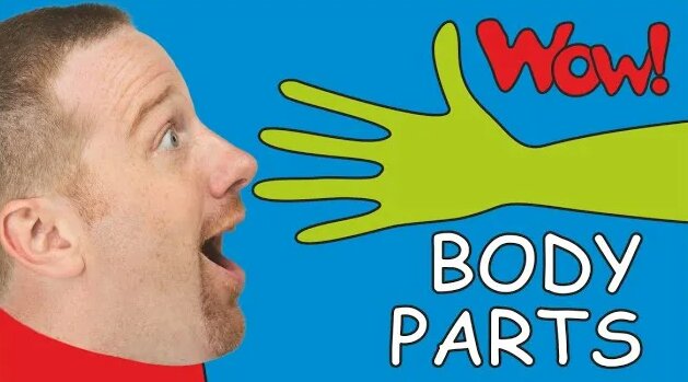 Body Parts for Kids | Dream English with Steve and Maggie in funny ...