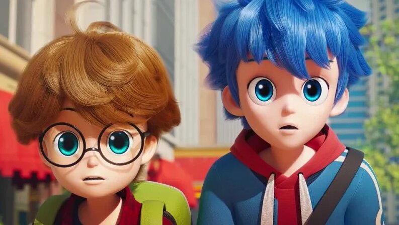 Метал Кард Бот. Сезон 1. Серия 1. Загадка робота-полицейской машины ...