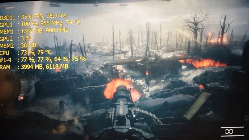 Battlefield 1 - Radeon R5 M430 - Core i7 6500u - 8GB - Performance Test ...