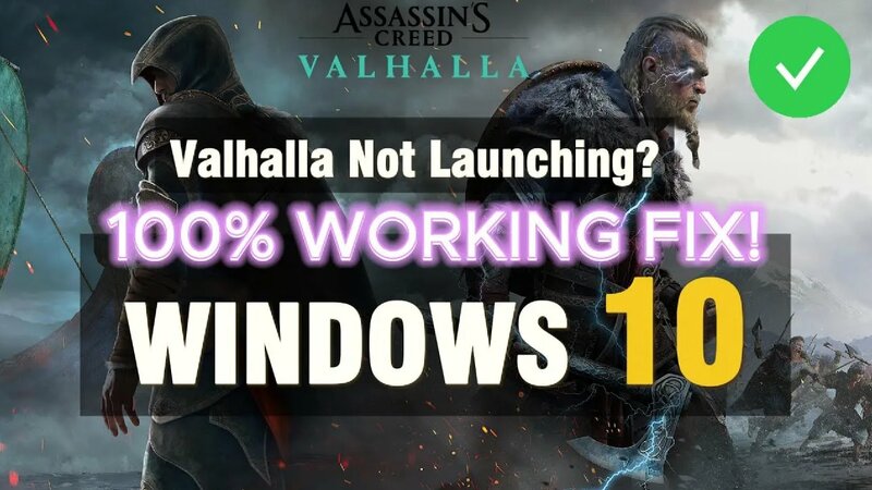 Assassin’s Creed Valhalla Not Starting? REAL FIX for Windows 10 Users! - Смотреть онлайн в ...