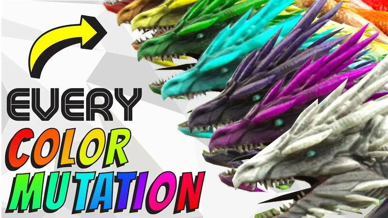 FULL Ark Color Id List | Every Color Mutations You Can Get in Ark 2023 ...