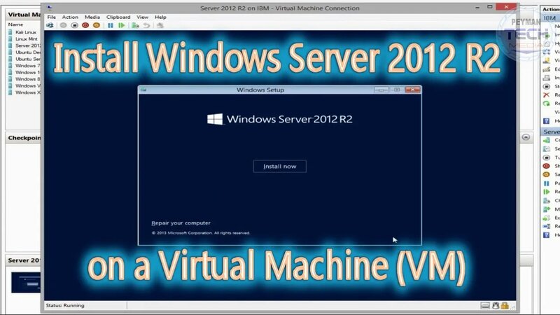 How to Install Windows Server 2012 R2 on Virtual Machine (VM) - Yandex ...
