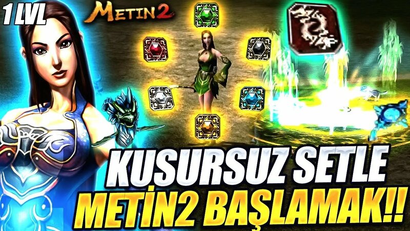 Metin2 TR’de 1 Level Kusursuz Set Şamanla Sıfırdan Başlıyorum ...