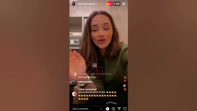 Shahlo Ahmedova Tun Jonli ijroda Instagramda aytik - Смотреть онлайн в ...