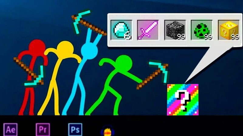 Stickman vs Minecraft vs. Animation vs Animator AVM Shorts Ep 20 Alan ...