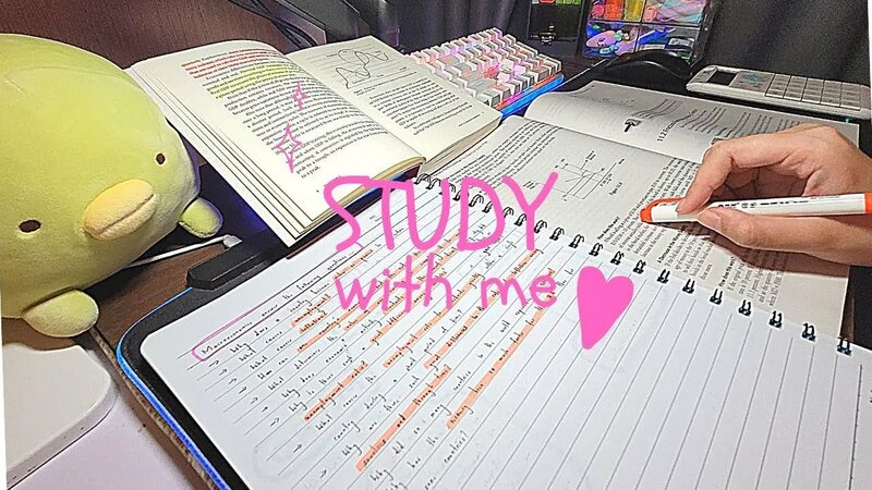 Study With Me Night Time 1 Hour No Break Rainy Day - Yandex Video ...