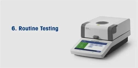 6/7 - Routine Testing. Hc103 Moisture Analyzer Quick Start Guide ...