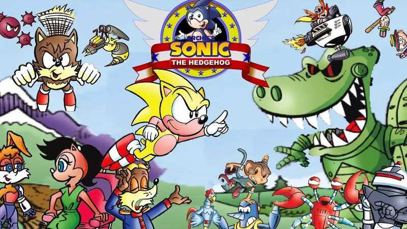 Archie Sonic the Hedgehog Comics Dub | S1E4 | Void of Voices - Смотреть ...