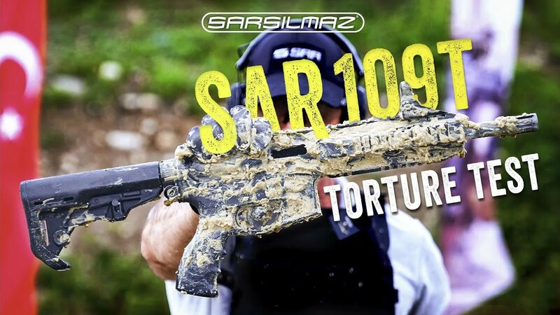 Sarsilmaz | SAR 109T'yi sizin için test ettik. Su, kum, çamur ve çok ...
