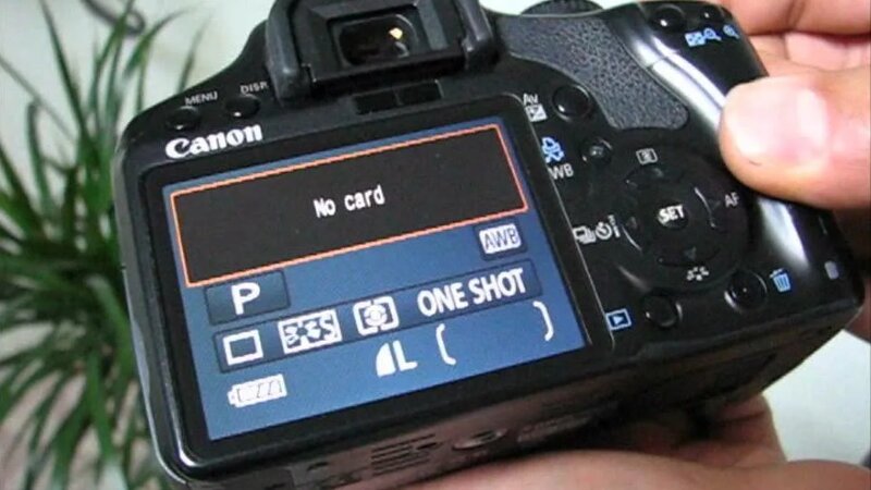 Canon D-SLR fotoğraf makinelerinde "Card write protected" hatası ...