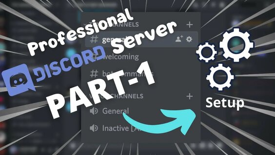 How to make a Professional Discord Server! | PART 1 | (Logo, Setup, etc.) Tutorial - EroFound