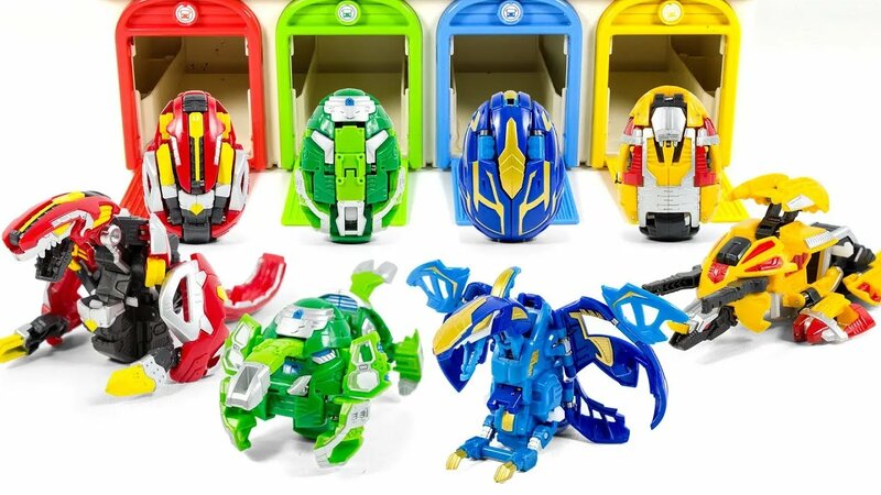 Transforming From Eggs to dinosaurs Hello Carbot New Egg Kung TytaKung ...