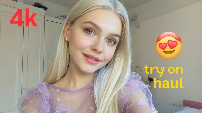 4k micro bikini & transparent lingerie try on haul (2025) | see through ...