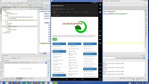 How to Convert a Website into Android Application using Android Studio - EroFound