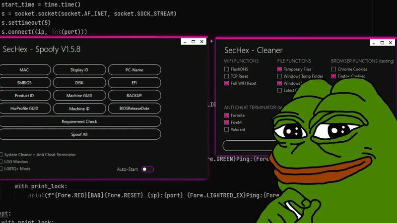 SecHex-Spoofy V1.5.8 FREE HWID Spoofer + 25 Functions & Smbios Spoofing ...
