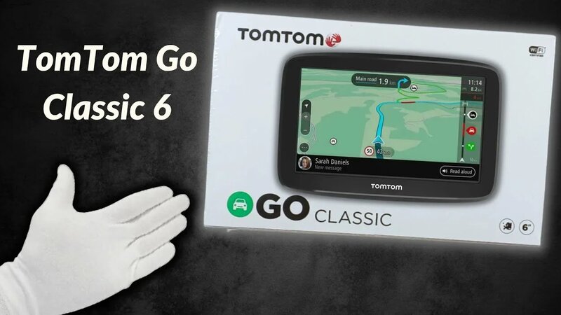 TomTom GO Classic 6 Unboxing: The Ultimate Daily Navigation (Sat Nav ...