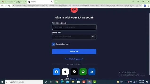 How to Login EA / Electronic Arts Account | Sign In EA Games Account ...