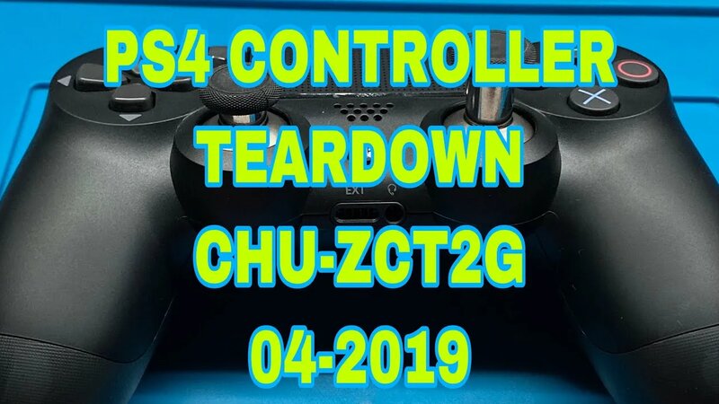 Ps4 controller teardown || model CHU-Zct2g || replacing magnetic ...