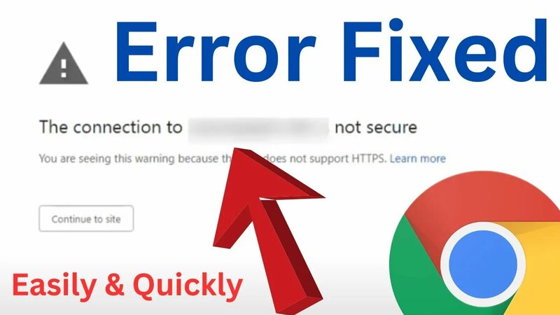 The Connection To Site Is Not Secure Google Chrome Error Fix (Easiest ...