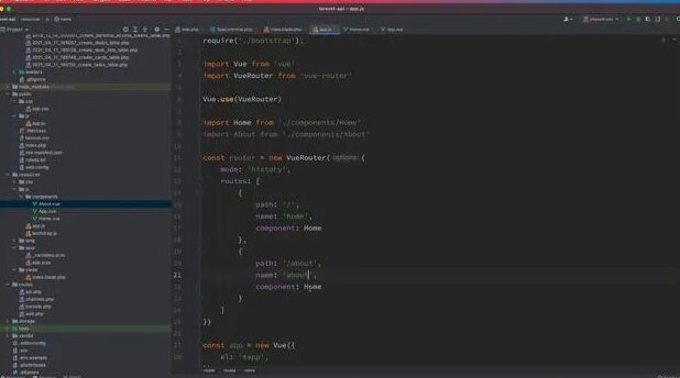 2 Laravel Vuejs Spa Аналог Trello Установка и настройка Vue Router Смотреть онлайн в