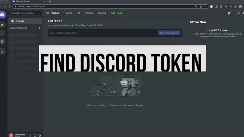 How to Find Your Discord Token - Yandex Video aramada çevrimiçi izle