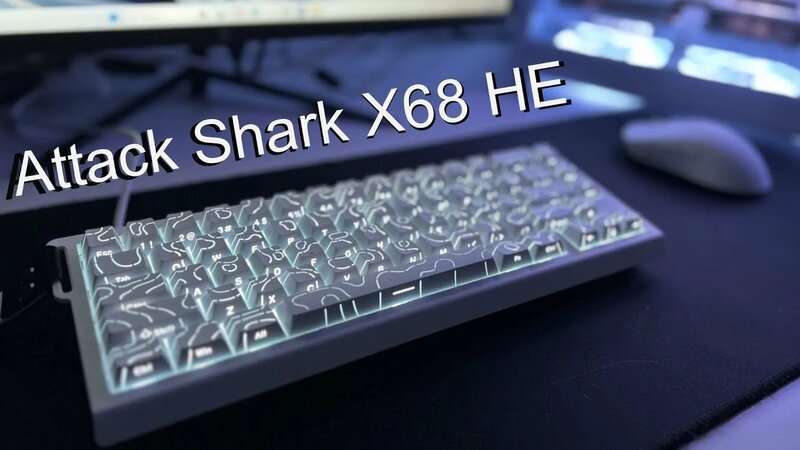 Attack Shark X68 HE Rapid Trigger Keyboard - Unboxing #attackshark # ...