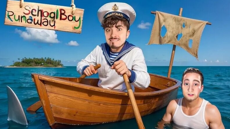 Сбегаю НА Лодке ОТ ЗЛЫХ Родителей В Schoolboy Runaway В Майнкрафт ...