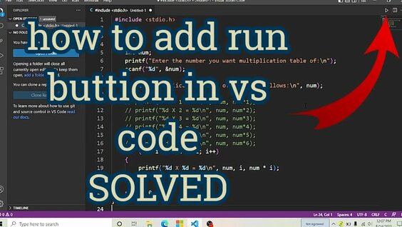 how to add run button in visual studio code / how to add run button in visual studio code - EroFound