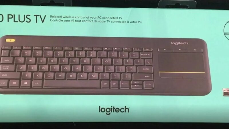 Logitech K400 Plus TV Keyboard / Mouse Unboxing and Review - Yandex ...