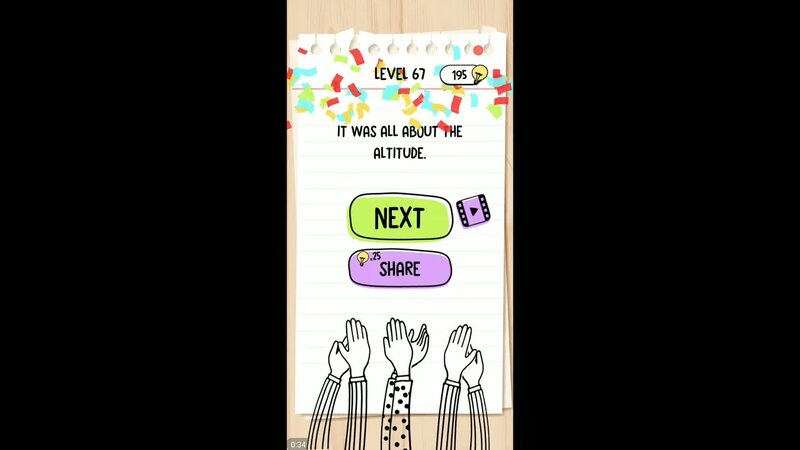 Brain TEST Level 67 Answers | Brain Test: Tricky Puzzles Walkthrough ...