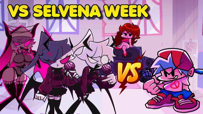 Friday Night Funkin' - BF vs Selvena (All Songs) - MFM Gender Inversion ...