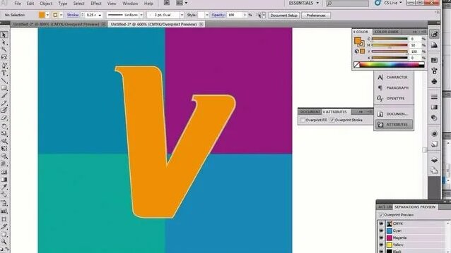 Основы Trapping. Adobe Illustrator. - Смотреть онлайн в поиске Яндекса ...