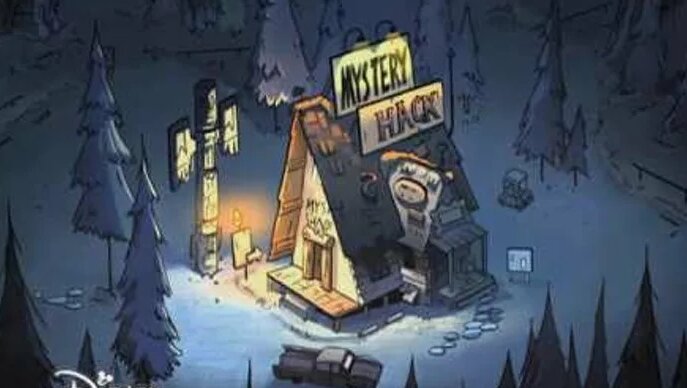 Видео Новогодние праздники в Гравити Фолз на Канале Disney! | OK.RU ...