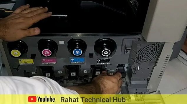 How to remove Drum Unit Developer Unit of Canon Imagerunner c3320i ...