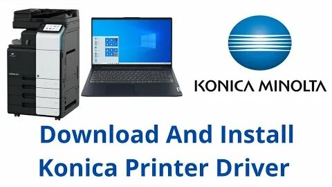 How To Download And Install Konica Minolta Bizhub Printer Driver - Смотреть онлайн в поиске ...