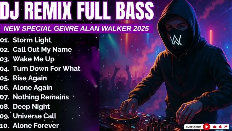 Dj Remix Full Bass Alan Walker Style _ New Song Playlist 2025 #EDM # ...
