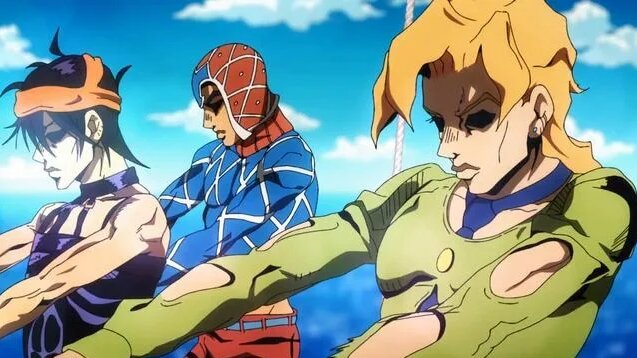 Torture dance Jojo's Bizarre Adventure Golden Wind (4k upscale ...