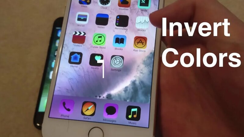 iOS 10 How to Invert Colors iPhone 7 - Yandex Video aramada çevrimiçi izle