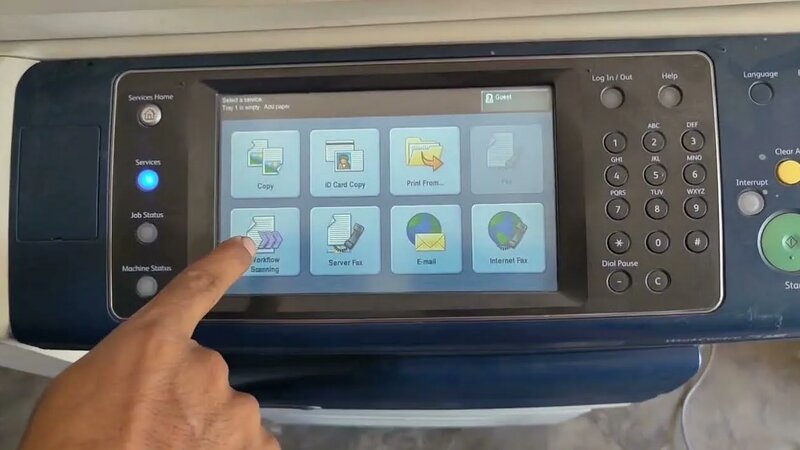 Xerox 7845 scan to pc | scanner setup xerox machine - Смотреть онлайн в ...