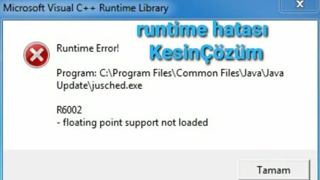 Microsoft Visual C++ Runtime Hatası Giderme (Türkçe anlatım 2020 ...